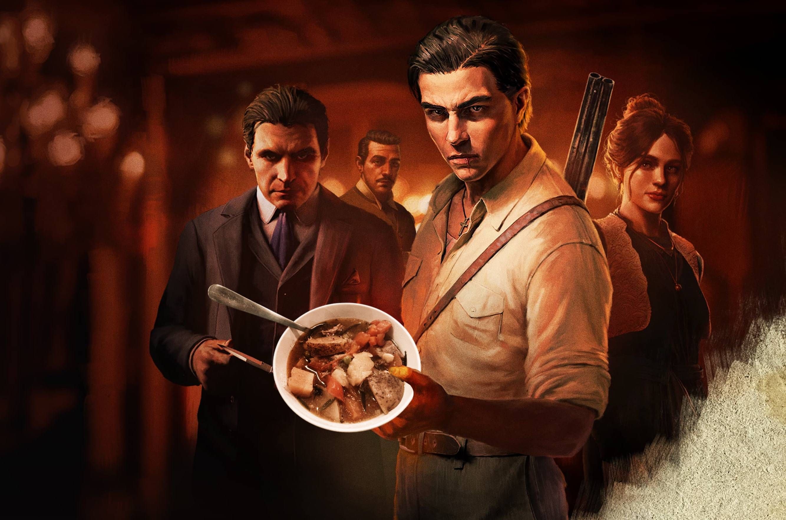 I made Mafia: The Old Country's pork spezzatino recipe