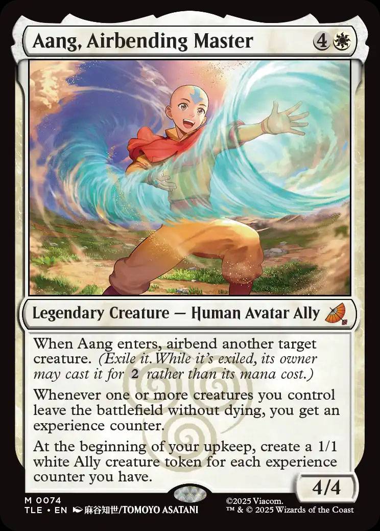How bending works in the Magic: the Gathering Avatar set