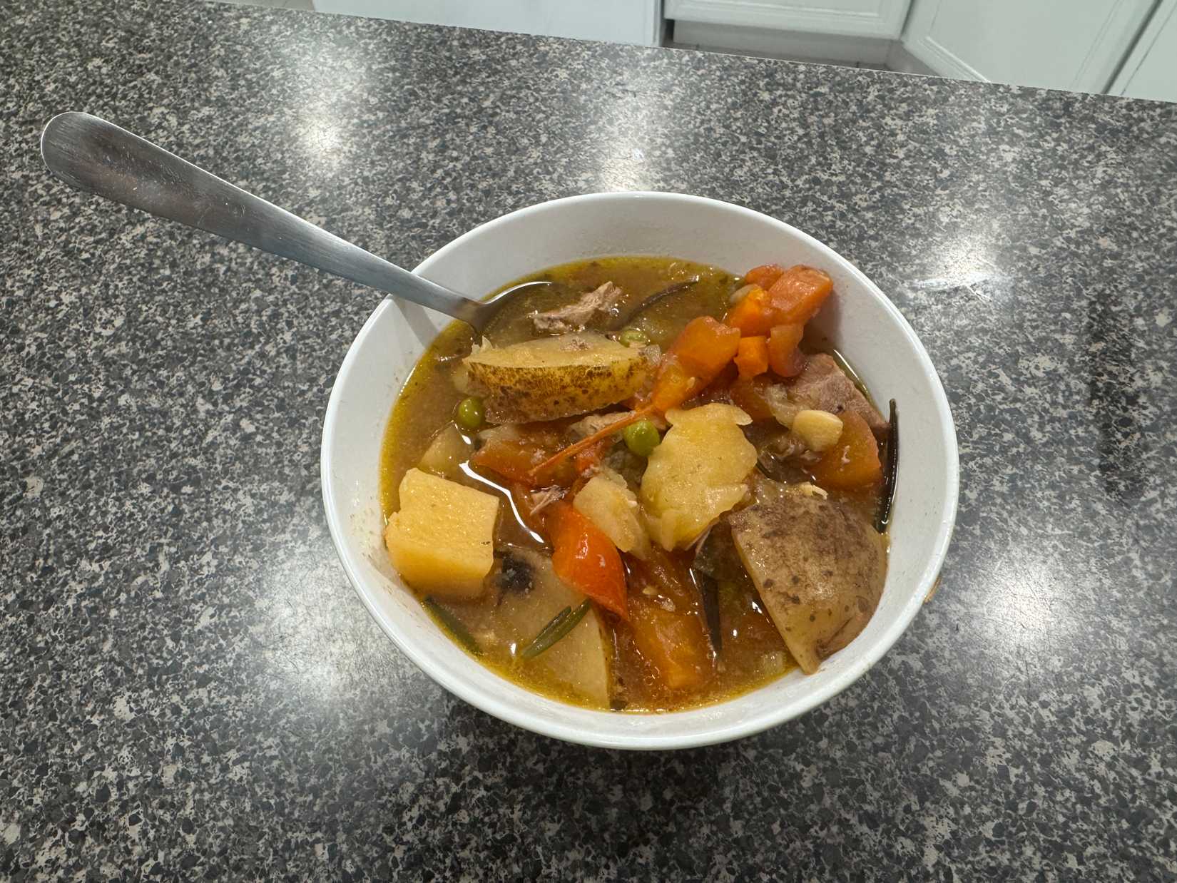 I made Mafia: The Old Country's pork spezzatino recipe