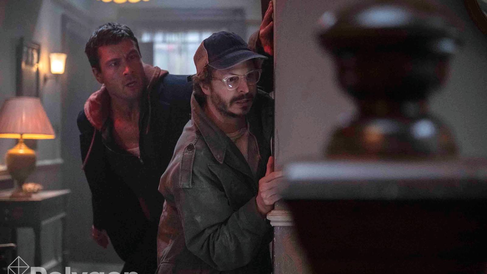 The Running Man exclusive new image: Michael Cera and Glen Powell on ...