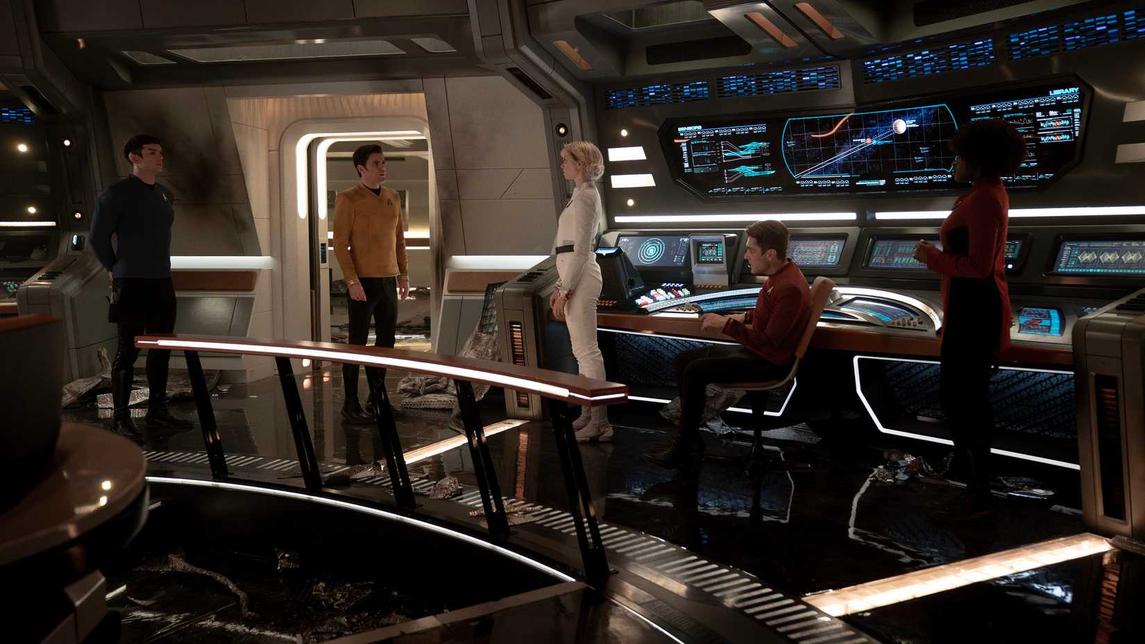 Kirk is still learning how to be a captain in Star Trek: Strange New Worlds