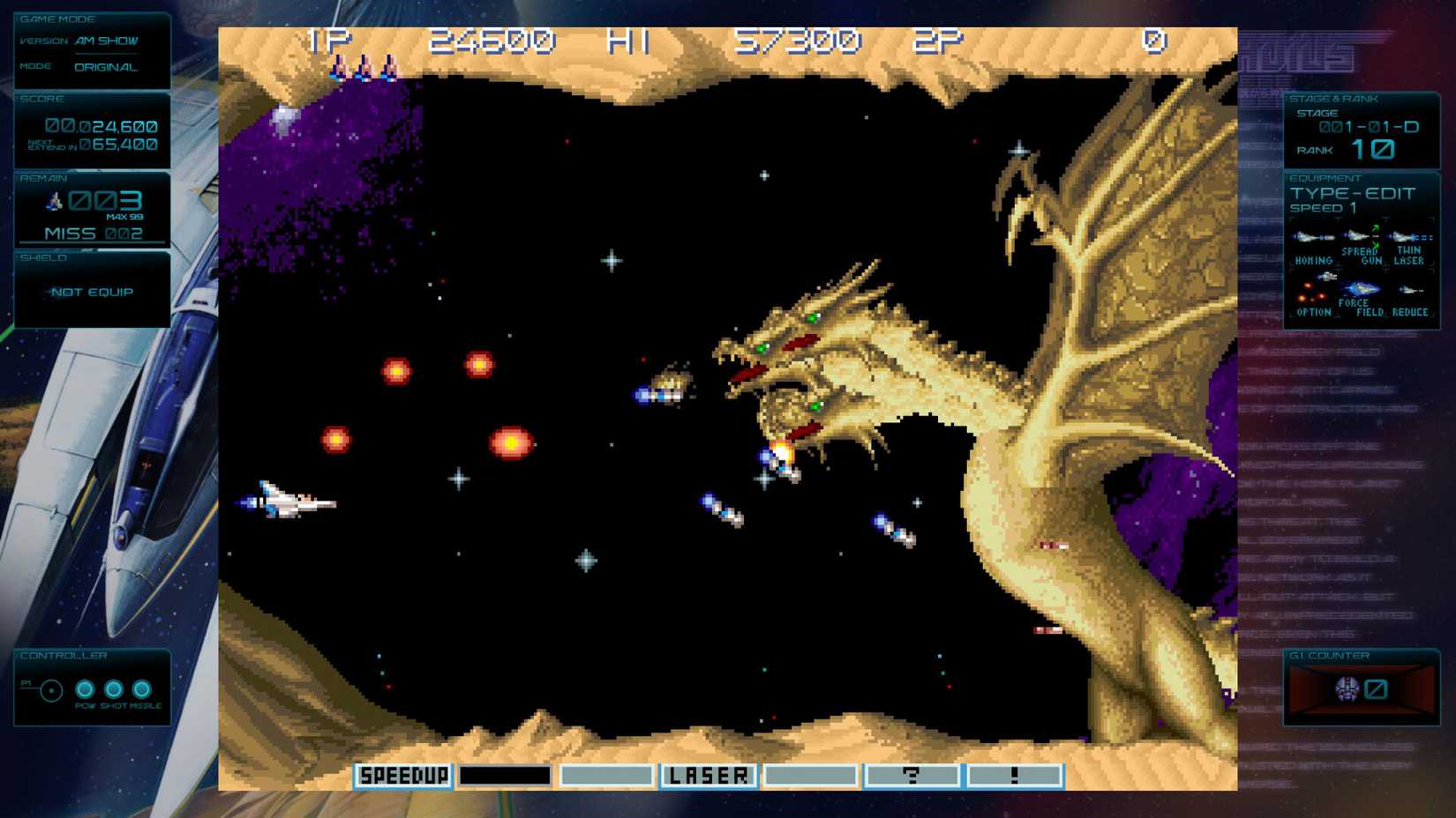 Konami's Gradius Origins may be its best retro collection yet