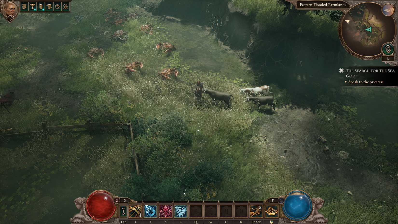 ‘The Missing Cows’ quest walkthrough in Titan Quest 2