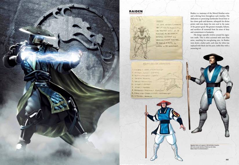 The Mortal Kombat visual history book is a flawless victory