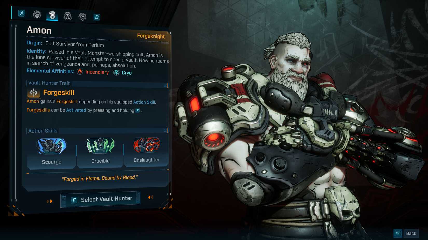 Best Amon builds in Borderlands 4