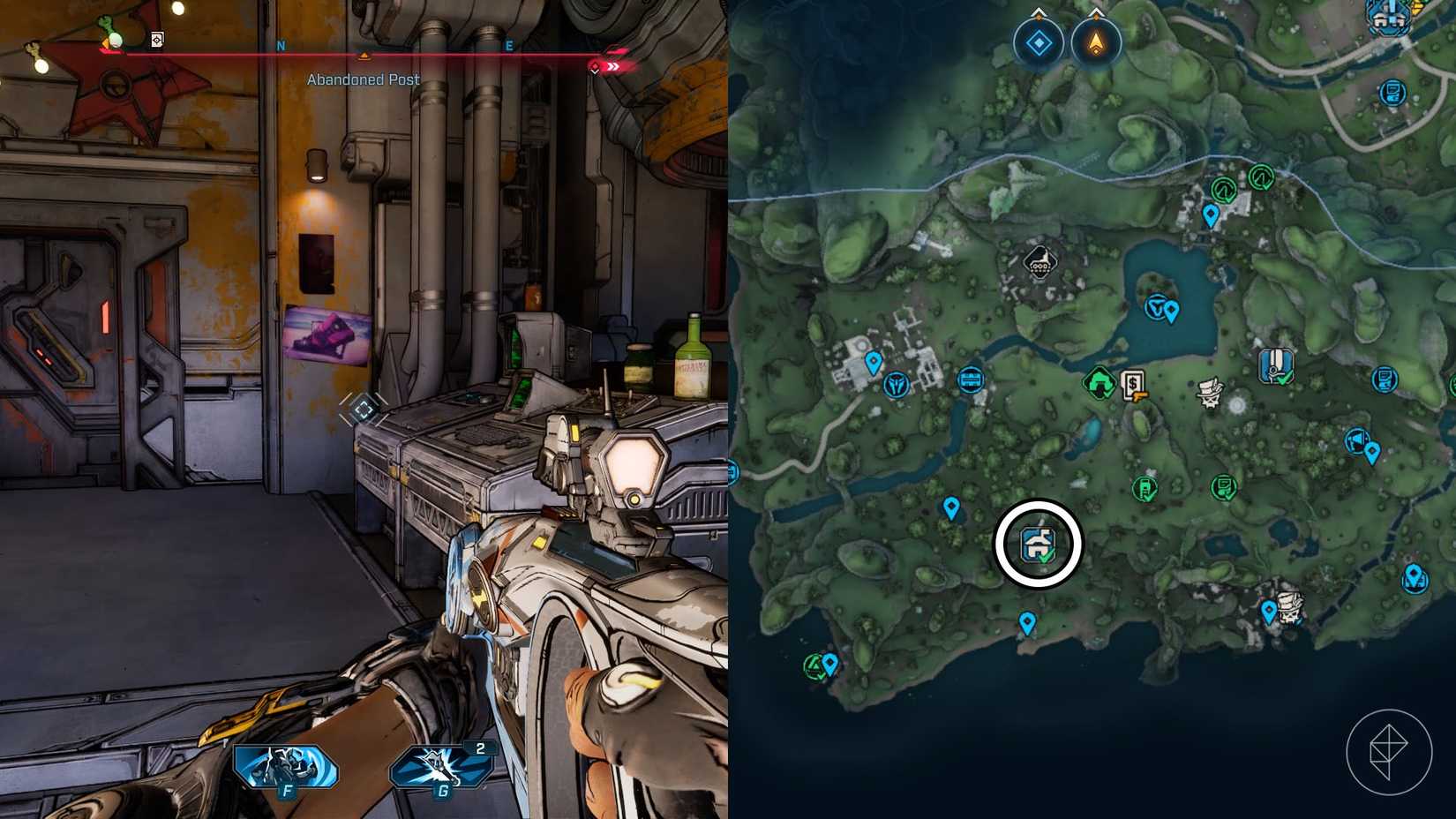 All Silo and Safehouse fast travel locations in Borderlands 4