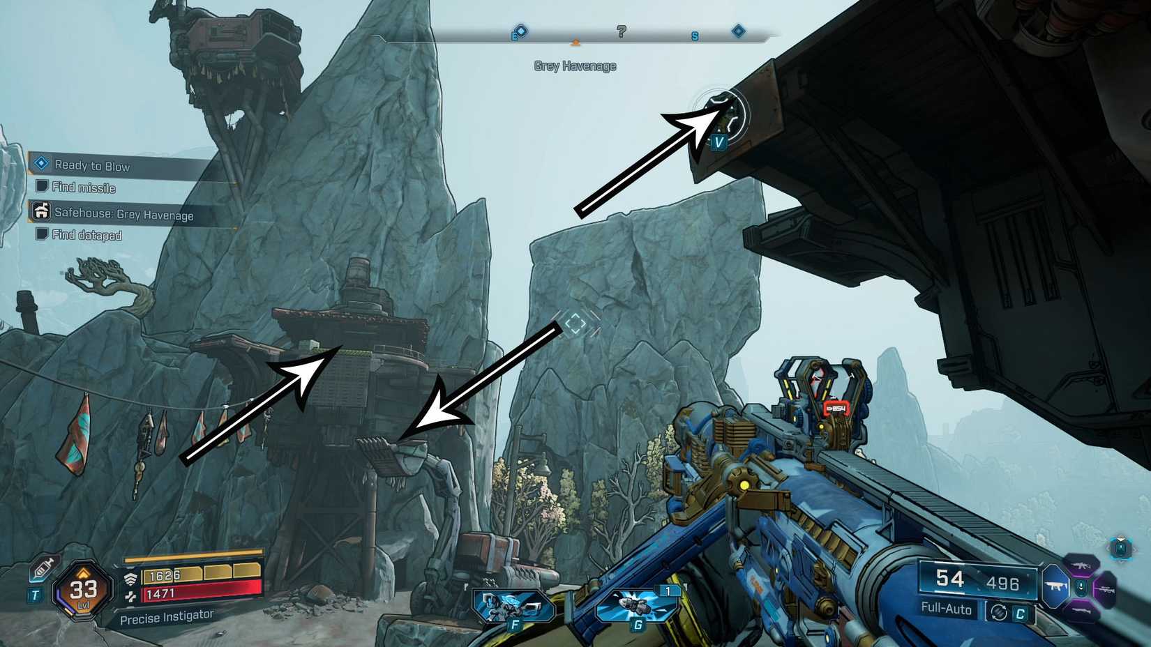 All Silo and Safehouse fast travel locations in Borderlands 4