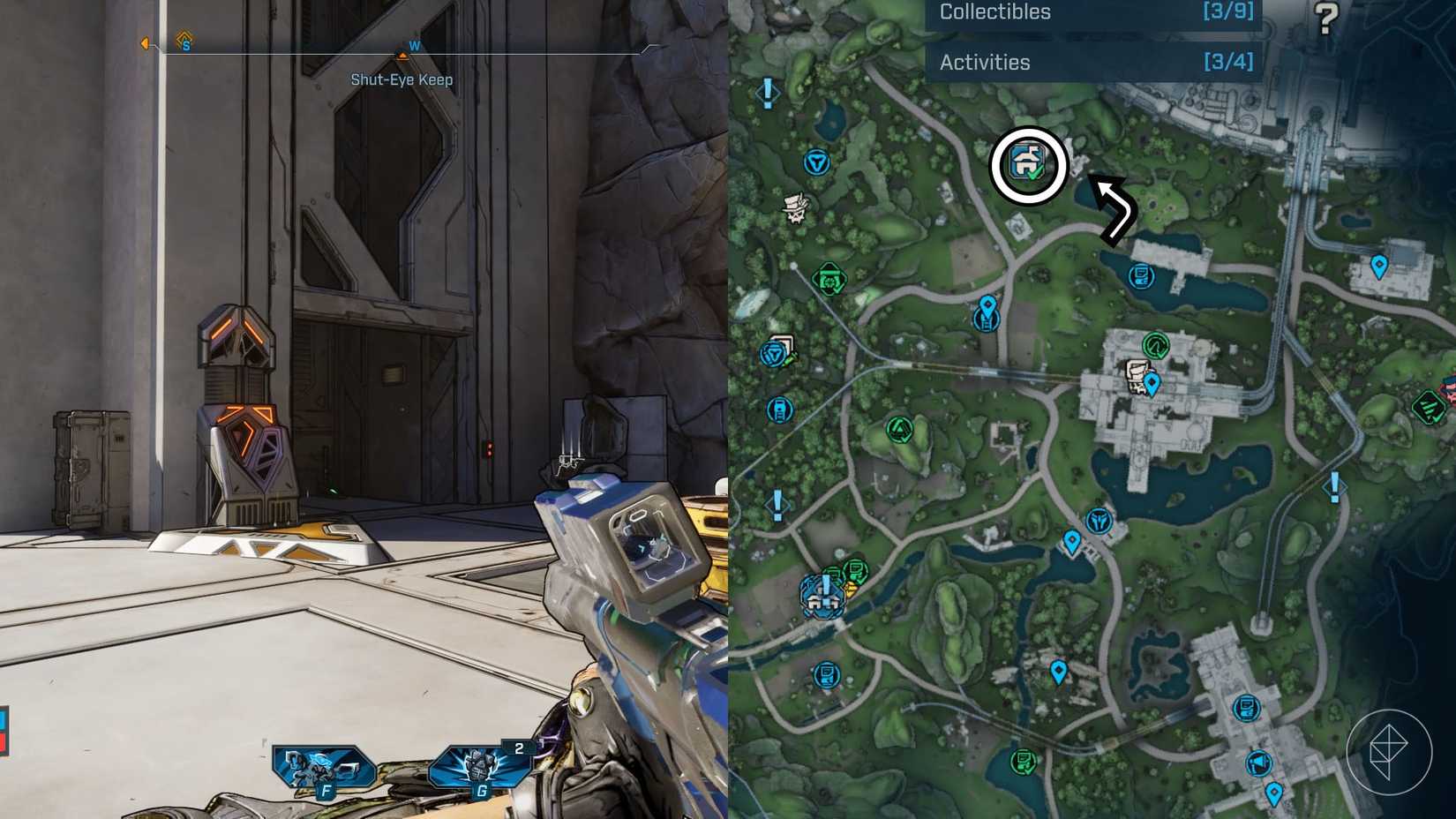 All Silo and Safehouse fast travel locations in Borderlands 4