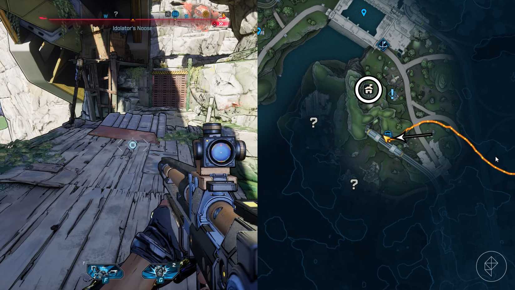All Silo and Safehouse fast travel locations in Borderlands 4
