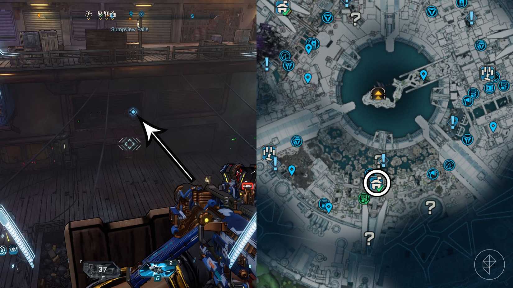 All Silo and Safehouse fast travel locations in Borderlands 4