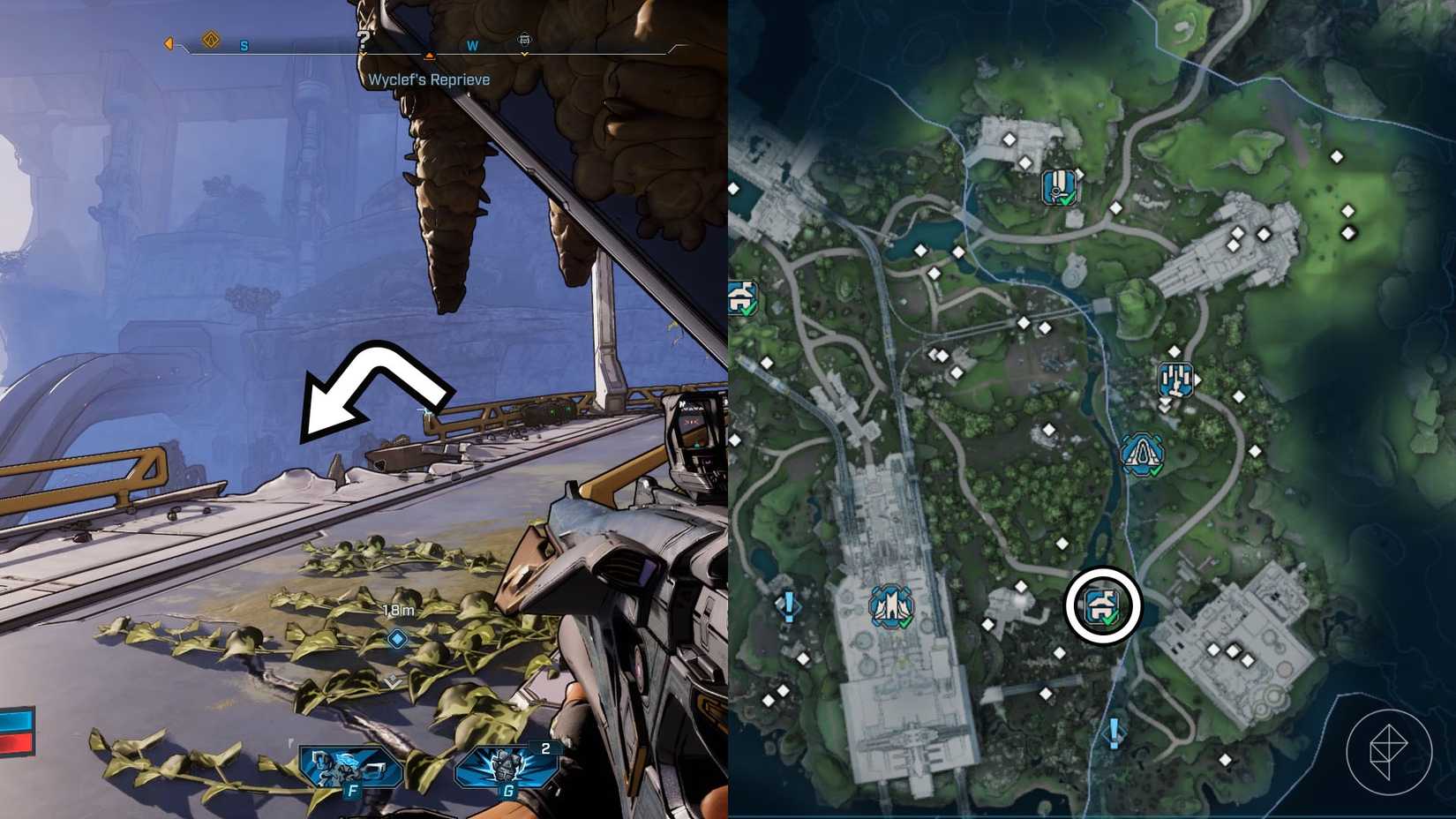 All Silo and Safehouse fast travel locations in Borderlands 4