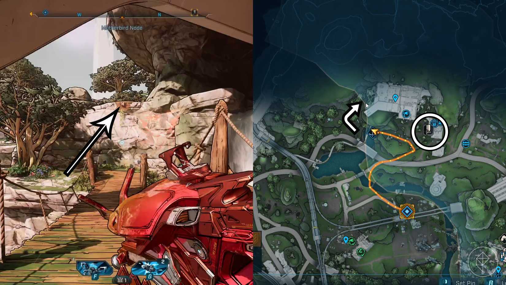 All Silo and Safehouse fast travel locations in Borderlands 4