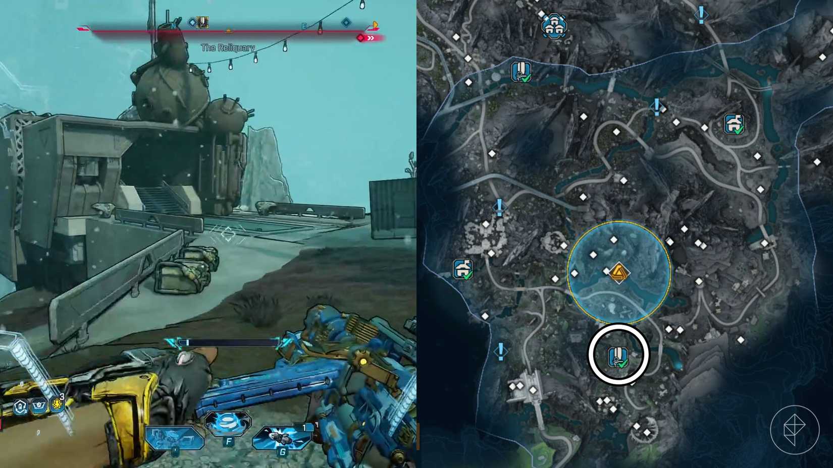 All Silo and Safehouse fast travel locations in Borderlands 4