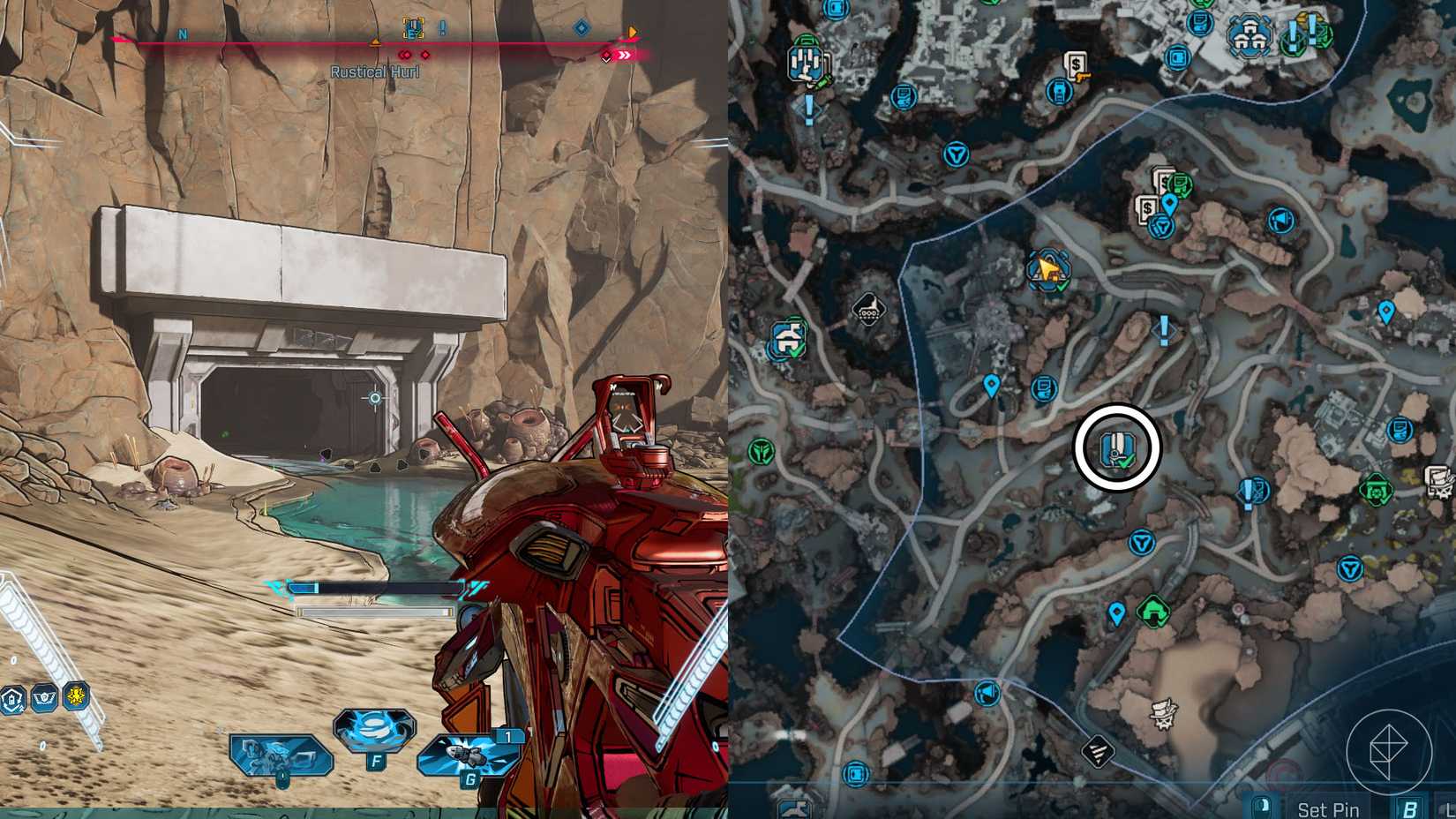All Silo and Safehouse fast travel locations in Borderlands 4