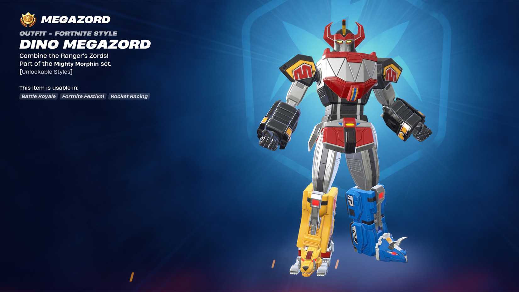 Wie man die Dino Megazord Skin in Fortnite bekommt - Gamingdeputy Germany