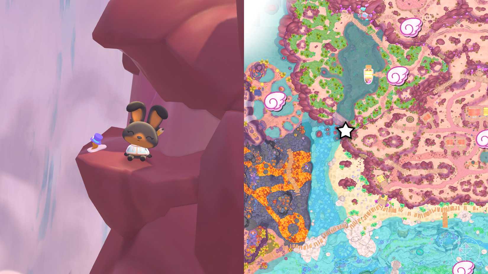 Where is Tophat Gudetama this week in Hello Kitty Island Adventure?