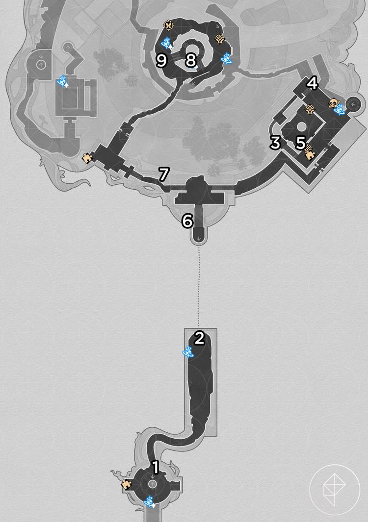 Where to find all Amphoreus nymphs in Honkai: Star Rail