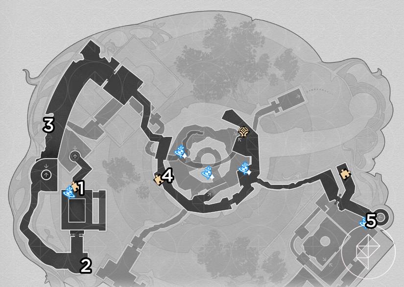 Where to find all Amphoreus nymphs in Honkai: Star Rail