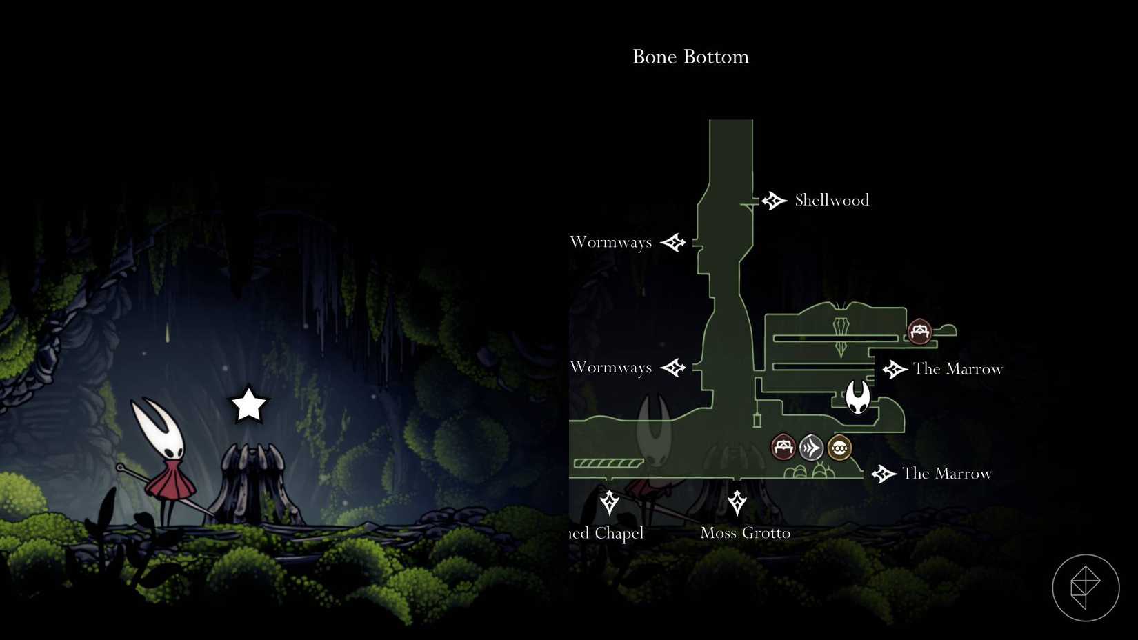 All silk spool fragment locations in Hollow Knight: Silksong