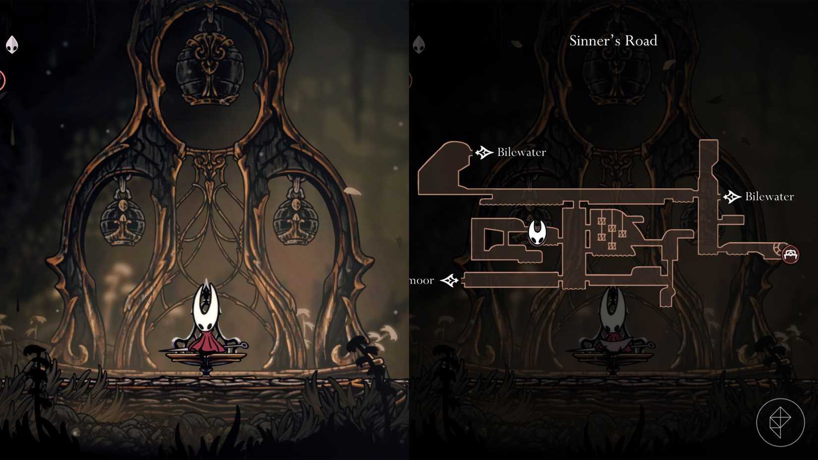 How to unlock the Sinner's Road bench in Hollow Knight: Silksong