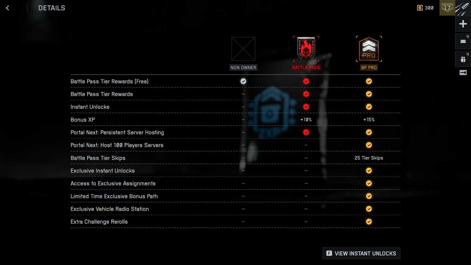 What is a Battlefield Pro token?