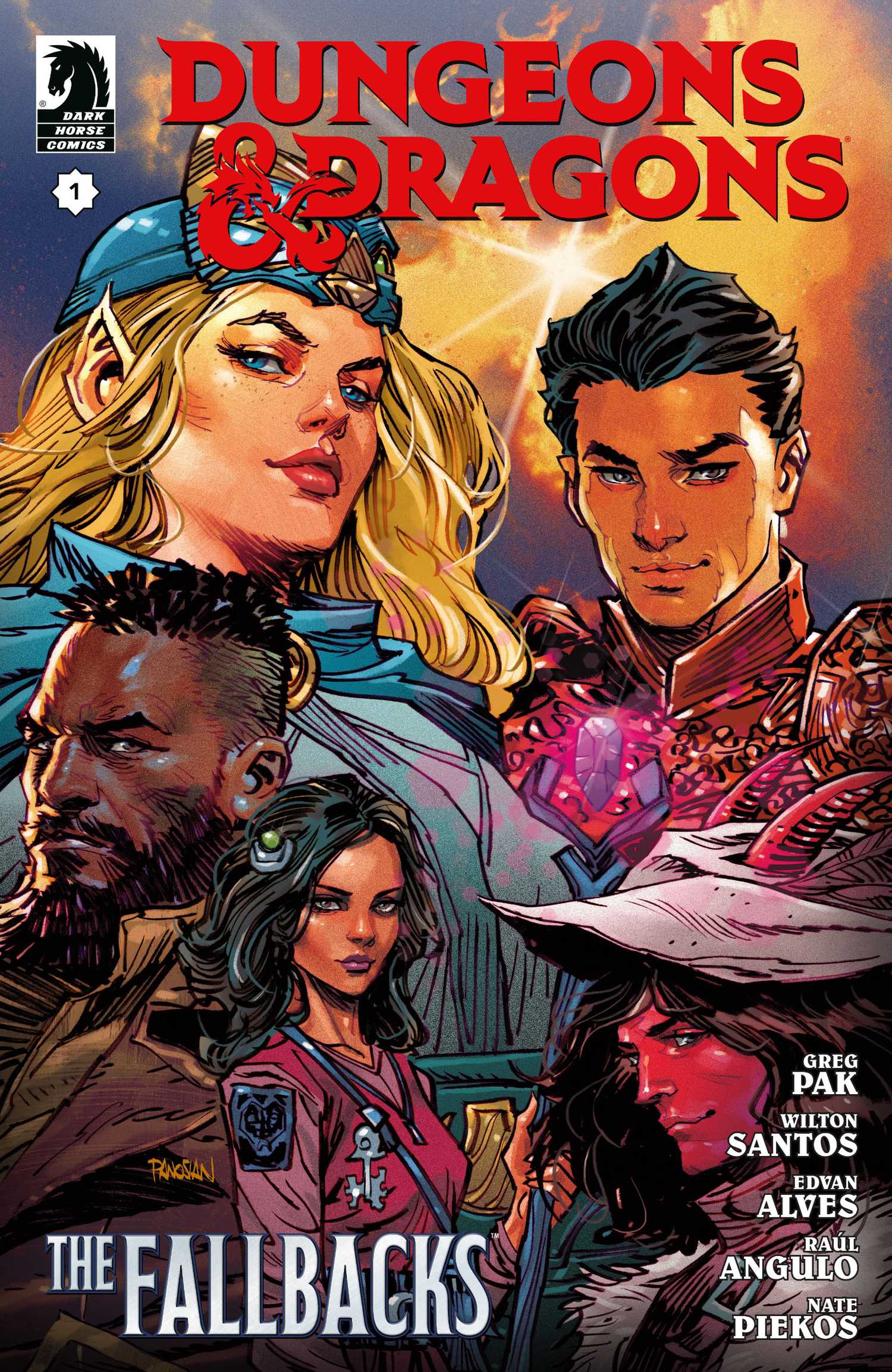 Read a free preview of the new Dungeons & Dragons comic The Fallbacks