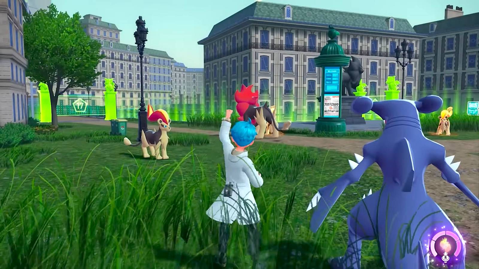 Pokémon Legends: Z-A's Pyroar are terrorizing fans visiting zone 17