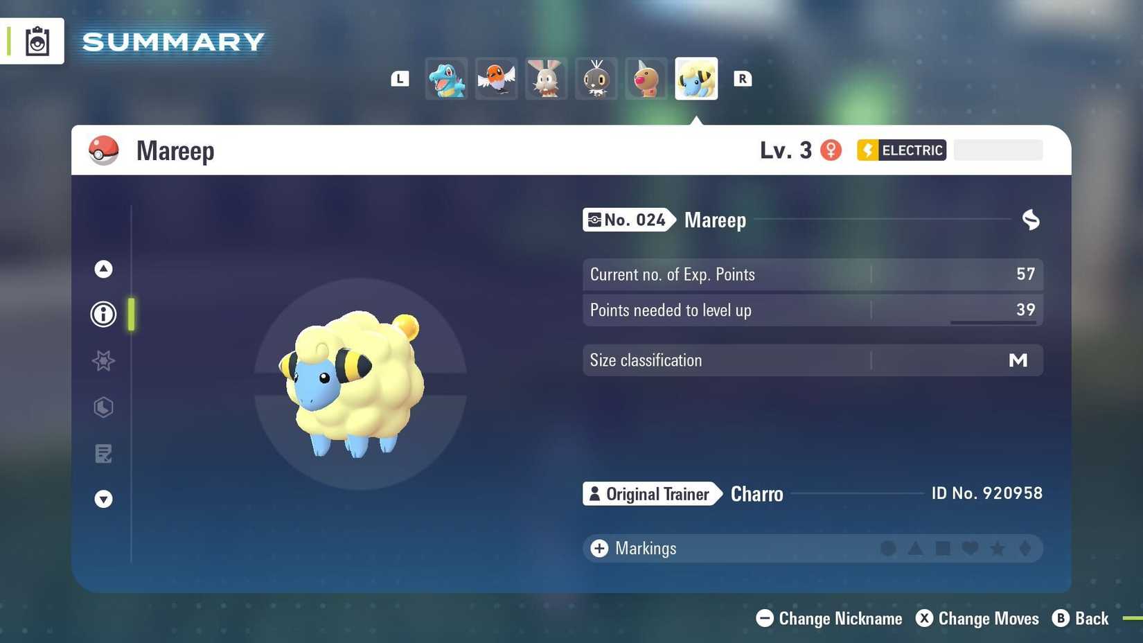 How to rename your Pokémon in Legends: Z-A