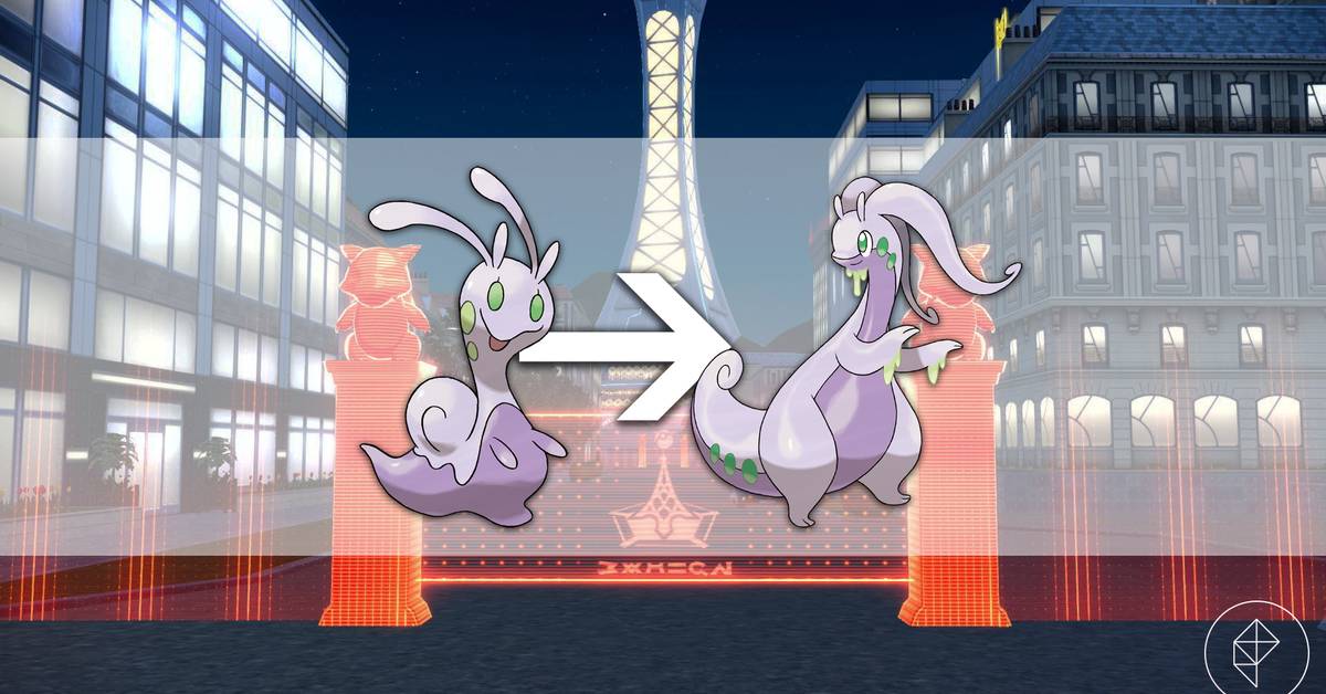 goodra evolution level violet