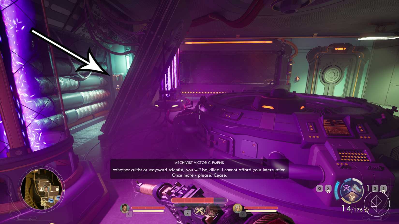 'Discrete Mathematics' quest walkthrough in The Outer Worlds 2