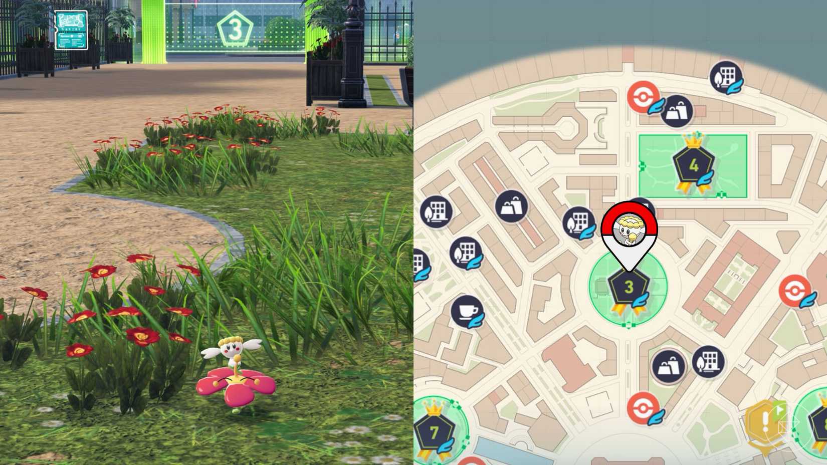 Where to find the different Flabébé colors in Pokémon Legends: Z-A