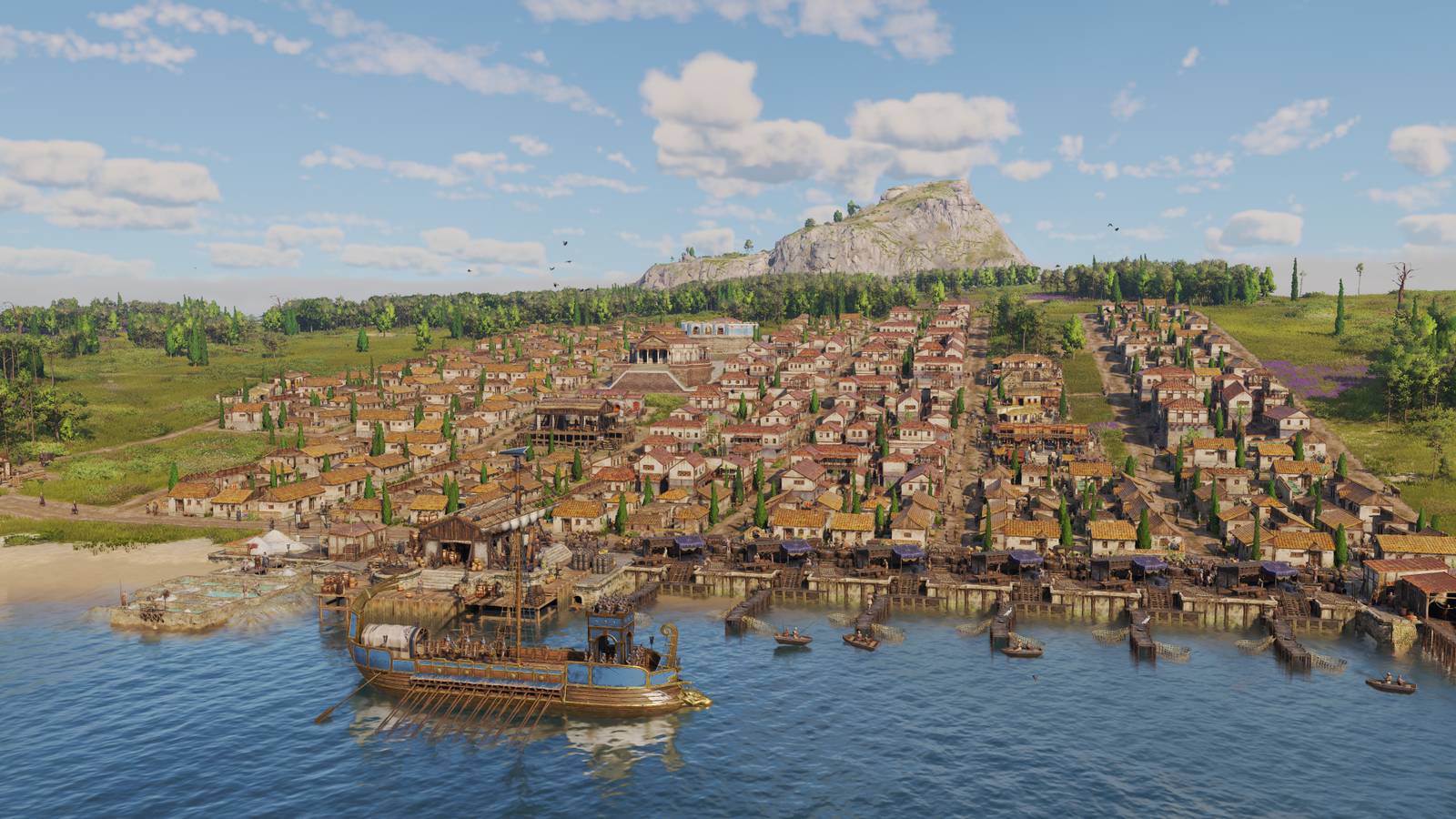 Best early city layout in Anno 117: Pax Romana