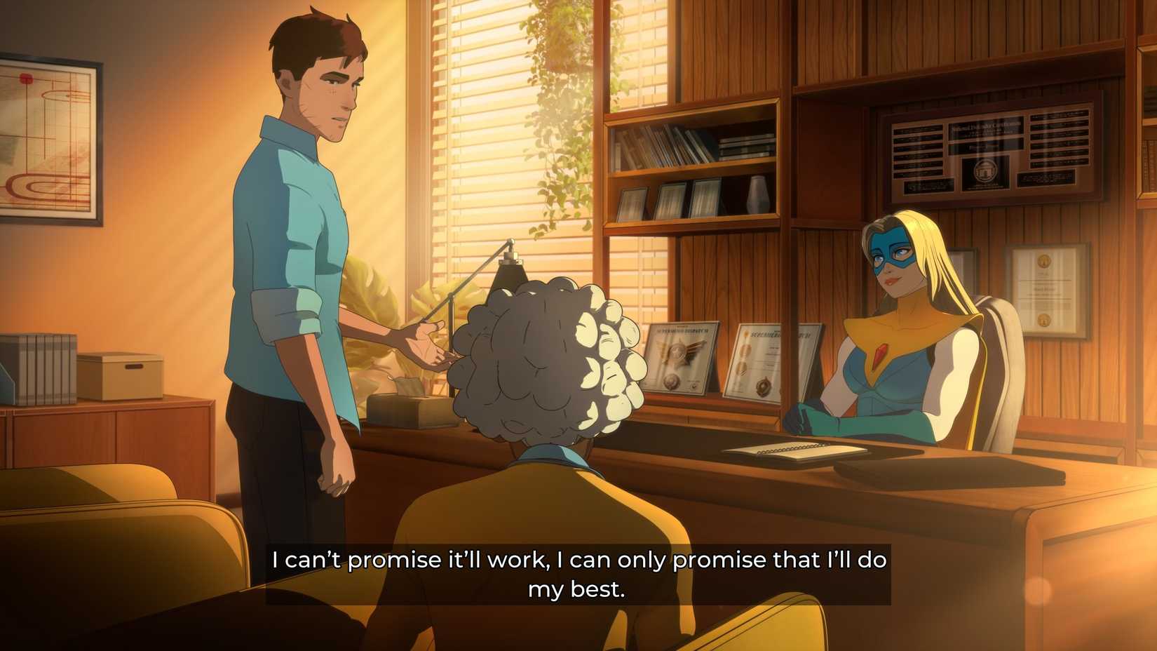 Dispatch devs want you to stop picking all the good-guy choices