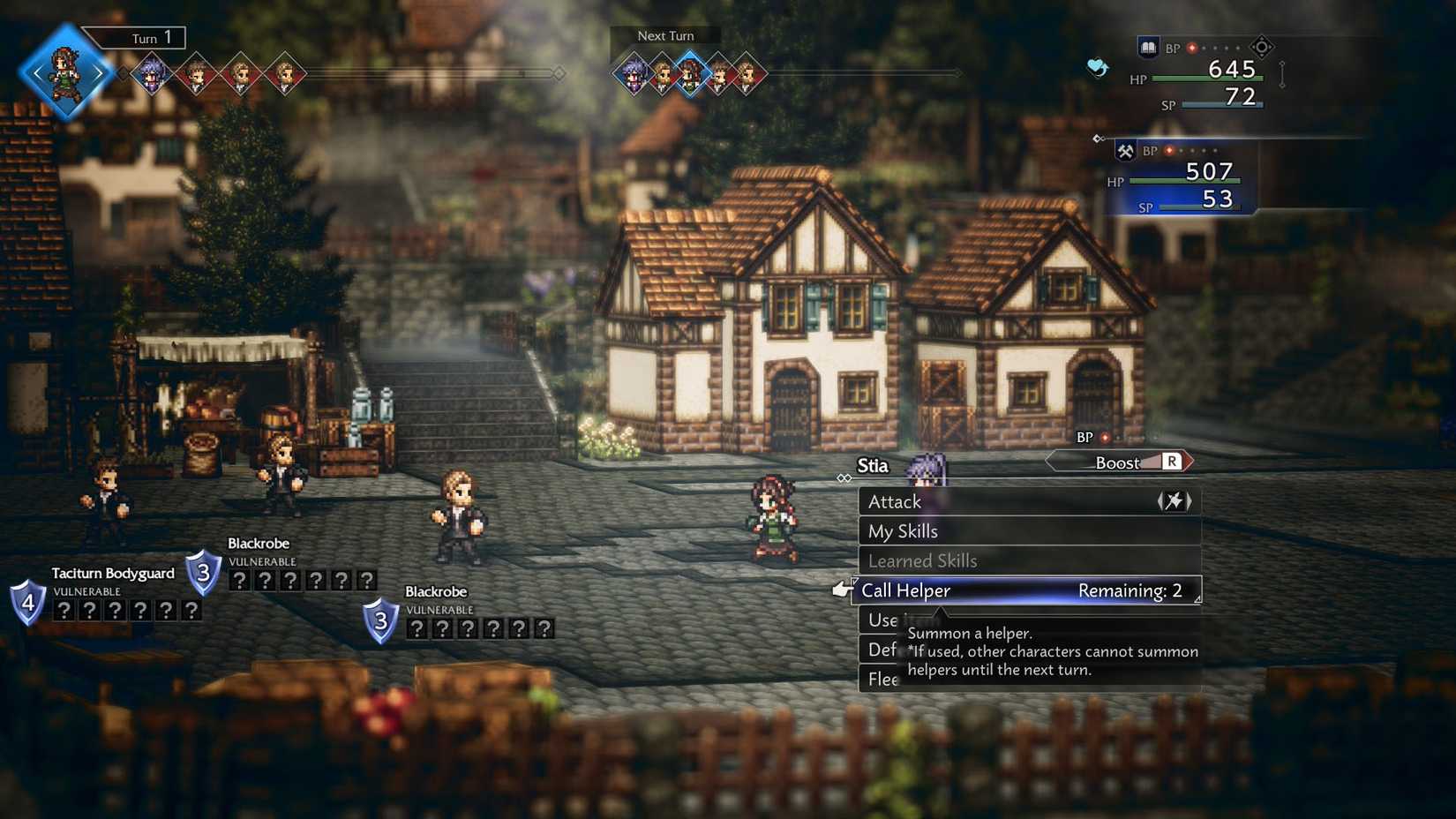 Best helpers in Octopath Traveler 0