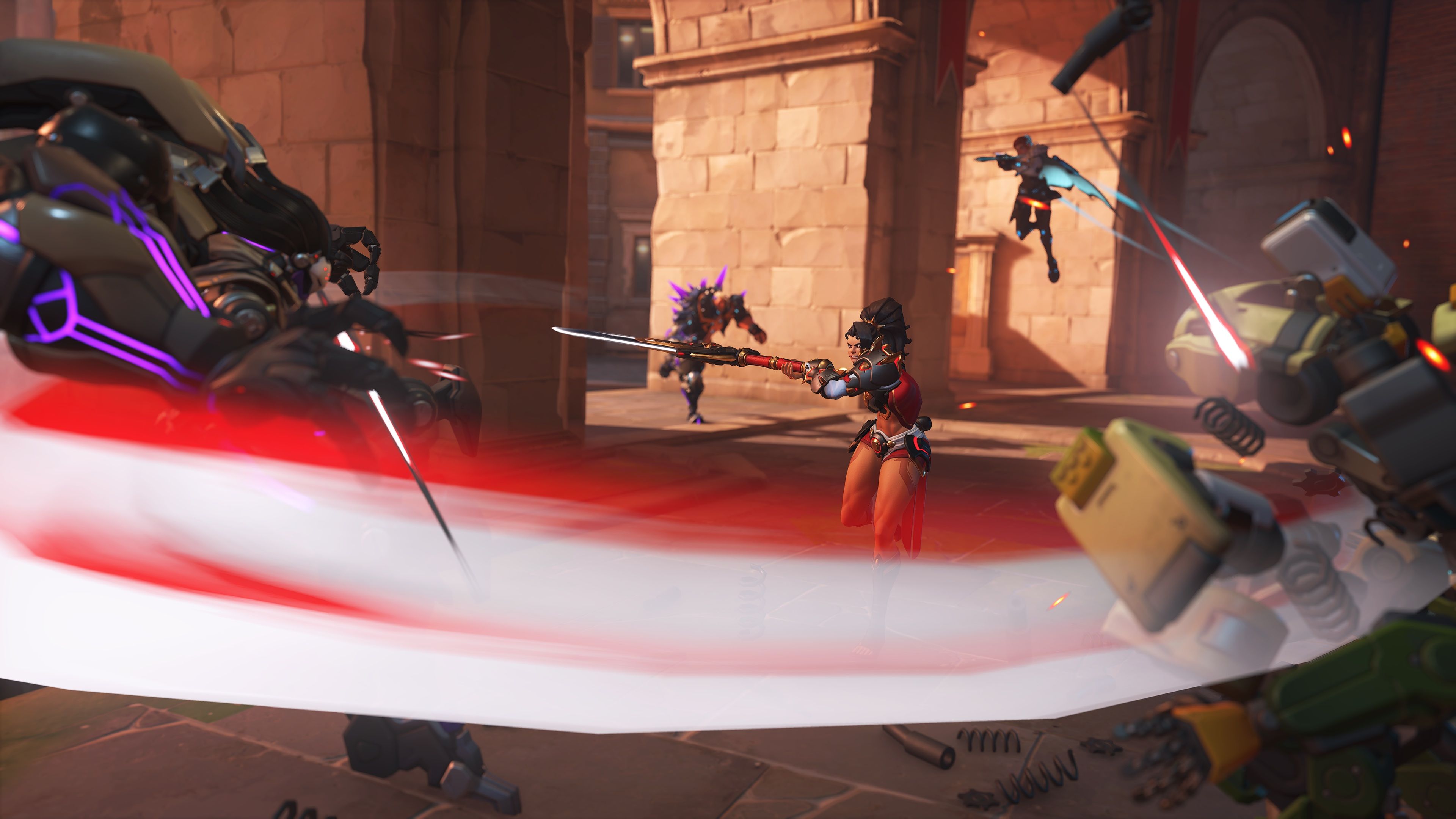 Watch the first gameplay of Overwatch 2’s high-octane melee DPS hero Vendetta