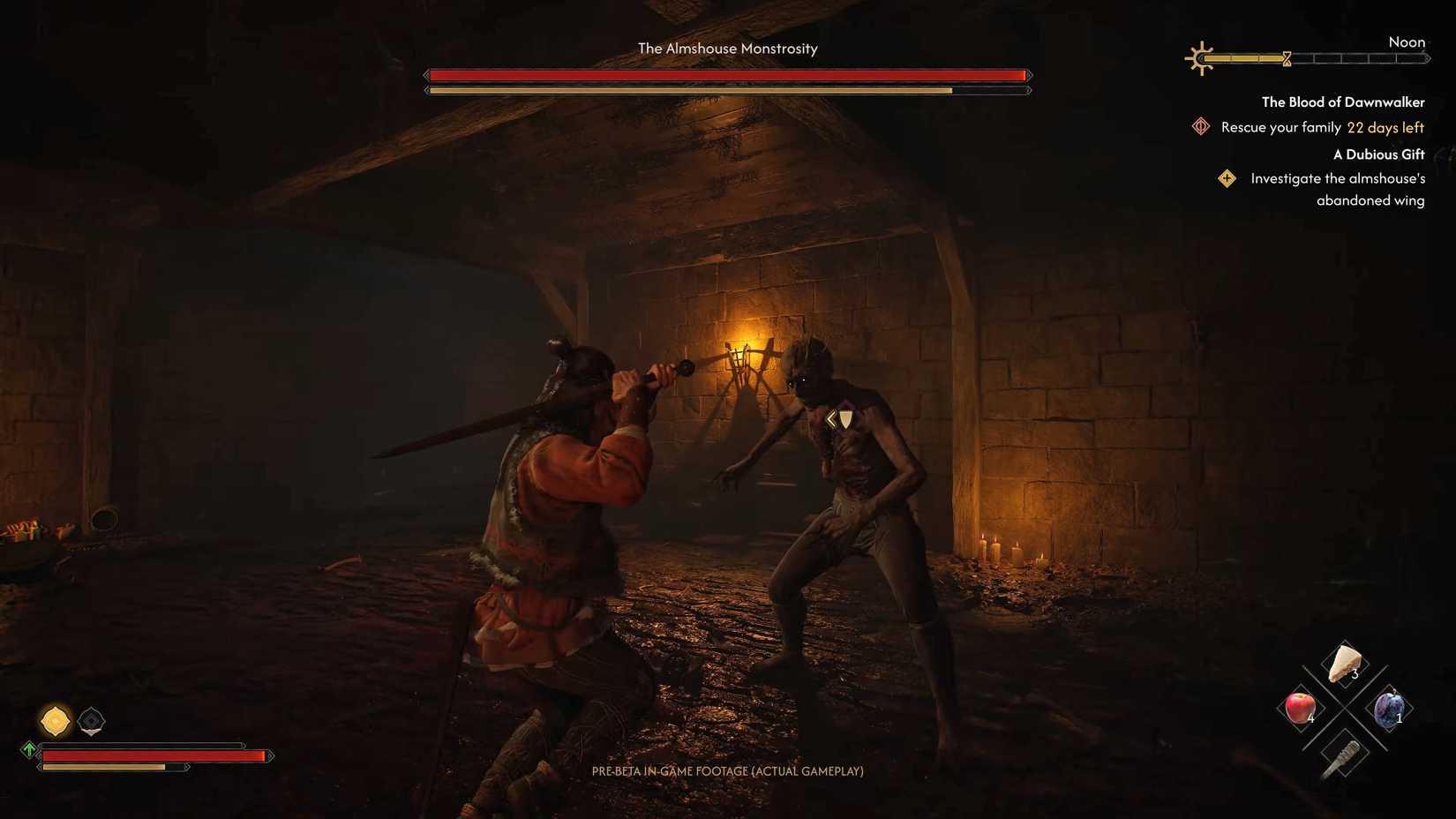 The Blood of Dawnwalker's protagonist is giving me Witcher déjà vu