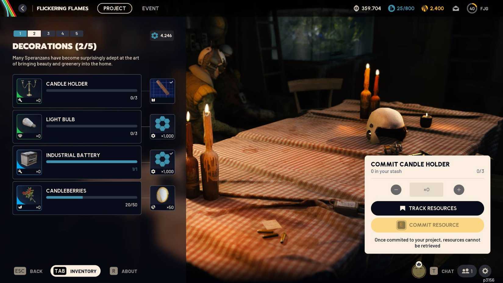 Arc Raiders Flickering Flames event and project explained