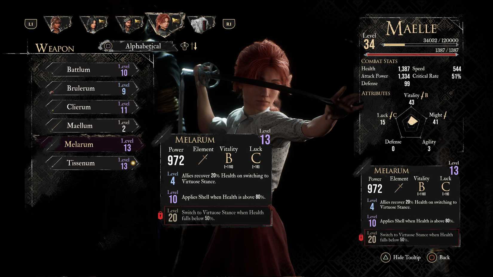 Best Maelle build in Clair Obscur Expedition 33