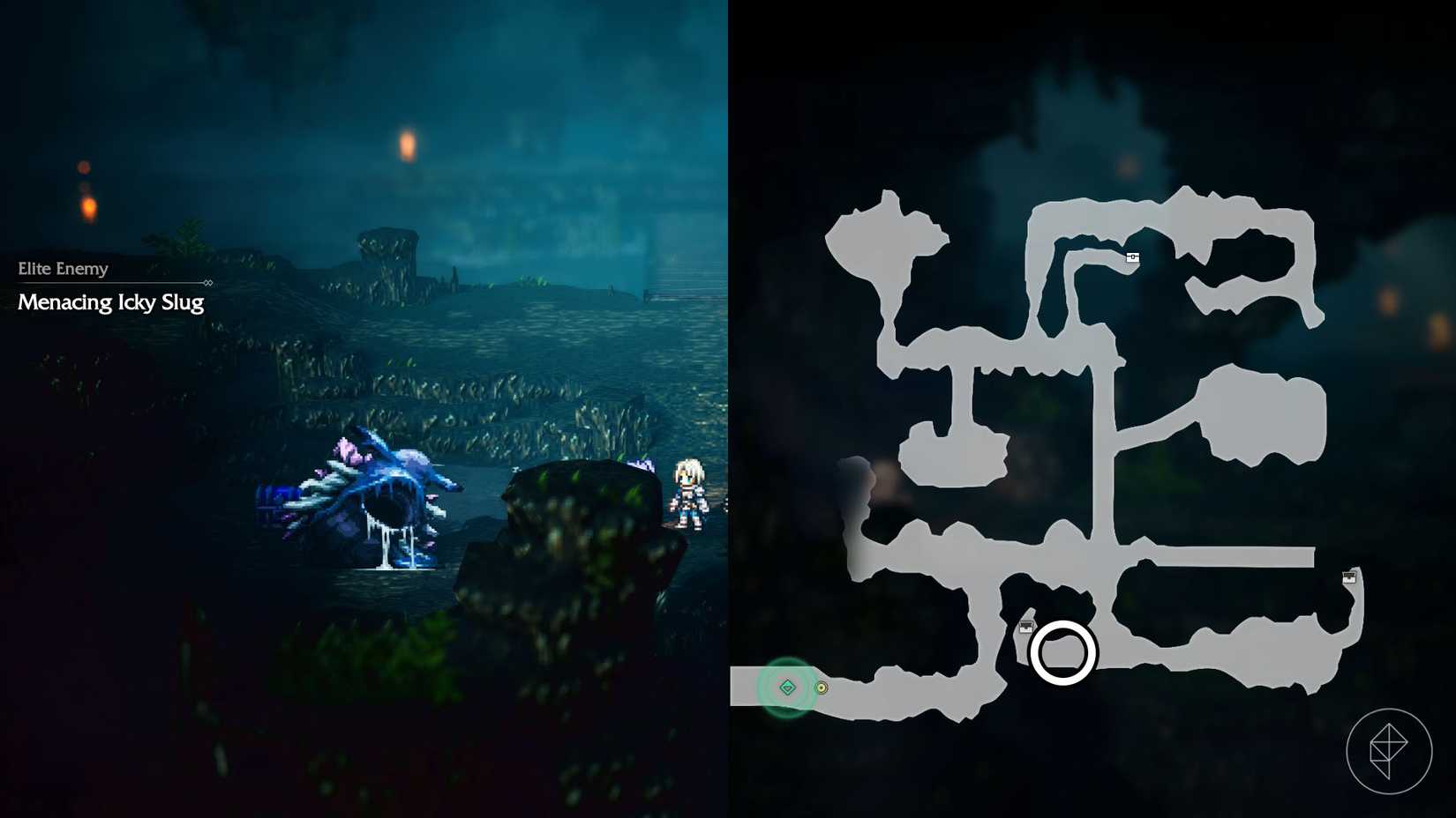 Where to find elite enemies in Octopath Traveler 0