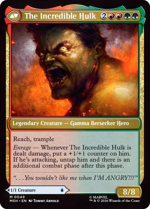 Magic's Marvel Super Heroes set reveal exposes wild combos for Hulk cards