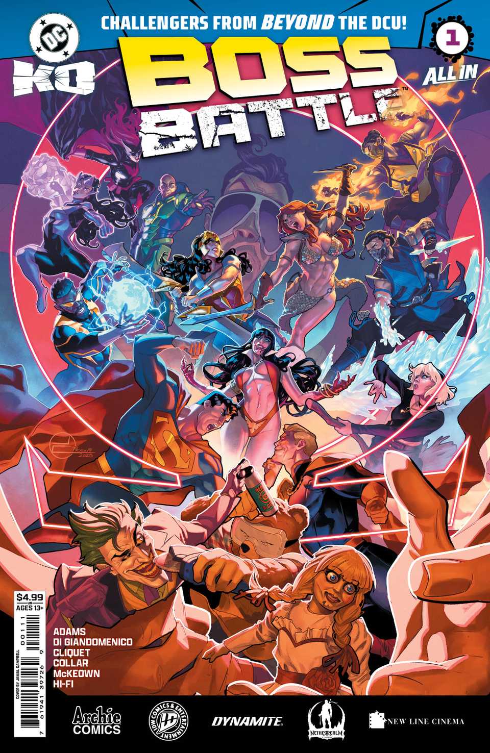 Superman fights Homelander in DC's big crossover comics event