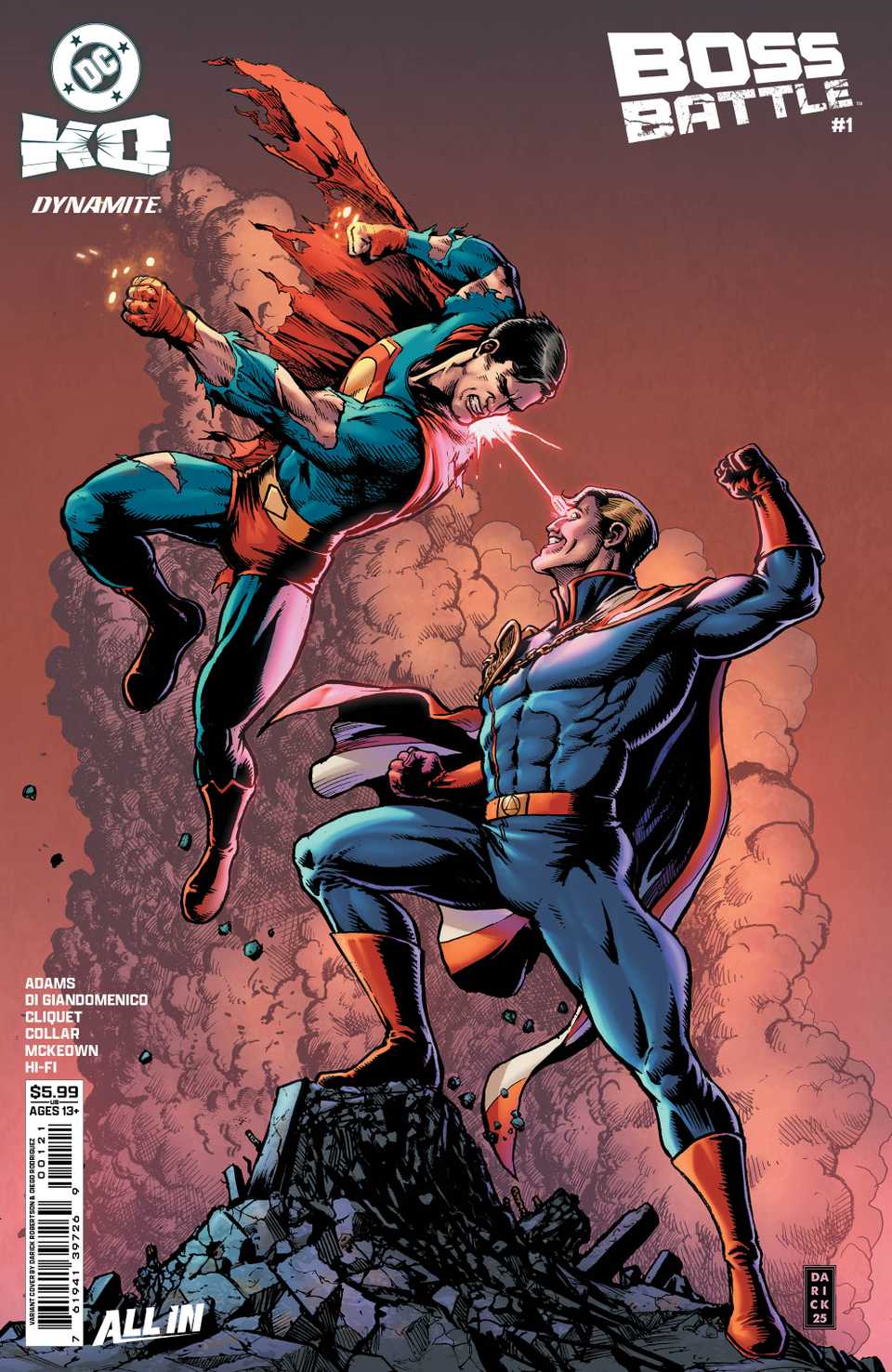 Superman Punches Homelander in the Mouth in New DC Crossover Event