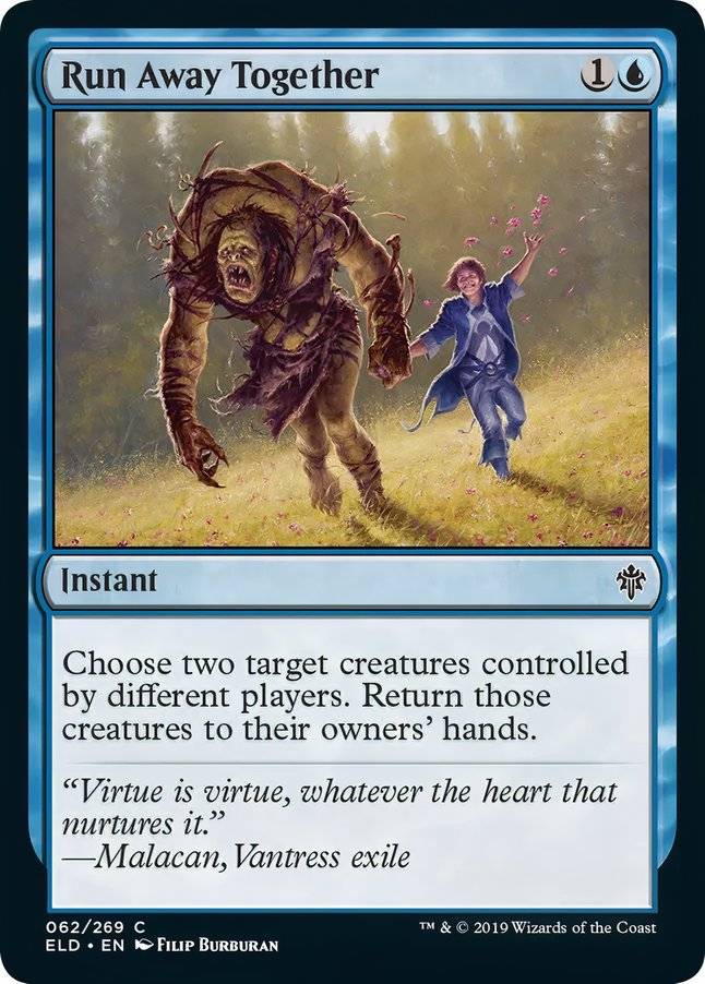 MTG’s Run Away Together gets even weirder in Lorwyn Eclipsed reprint