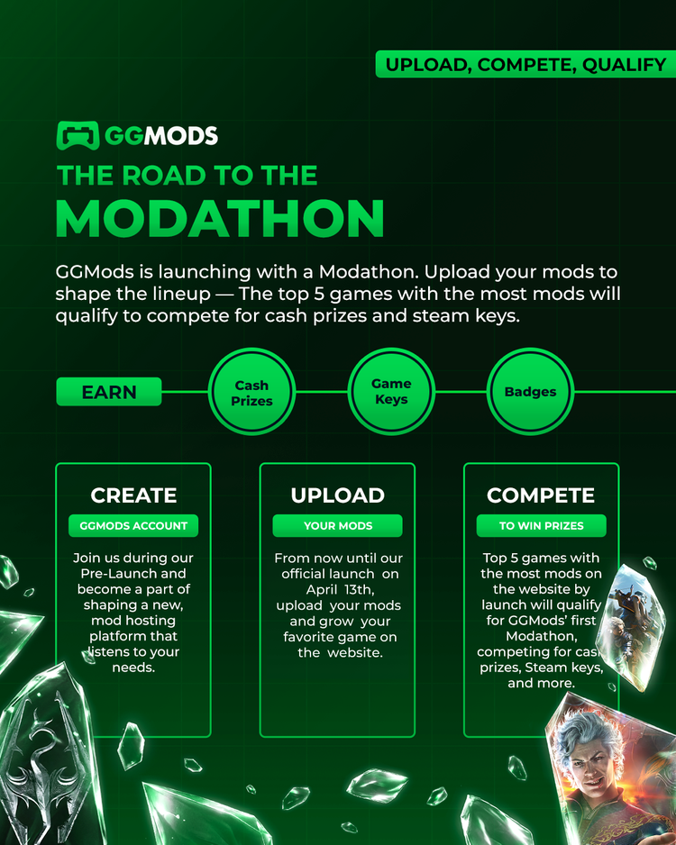GGMods Officially Launches April 13 With Modathon Event