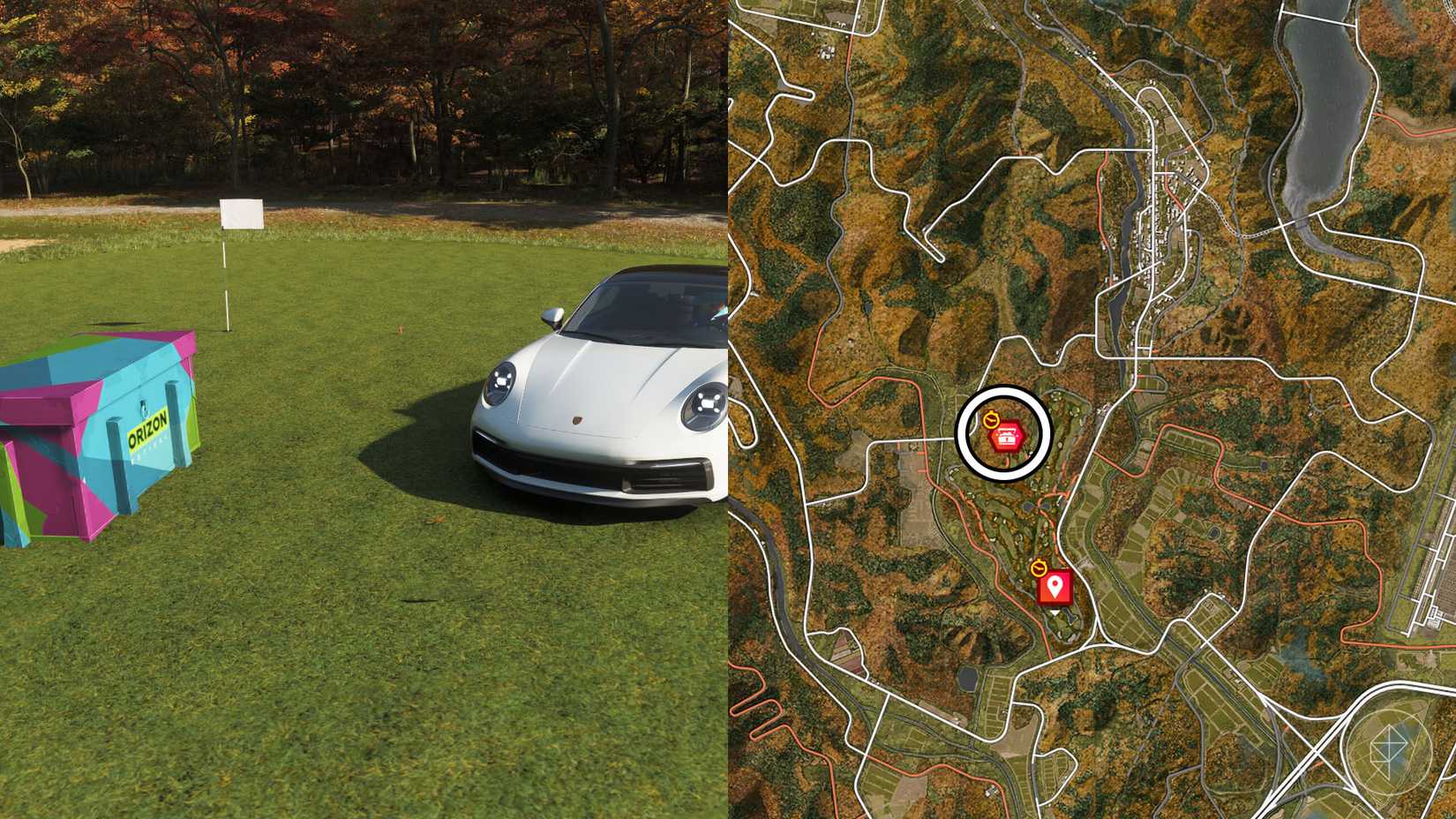 Treasure hunt location in Forza Horizon 6
