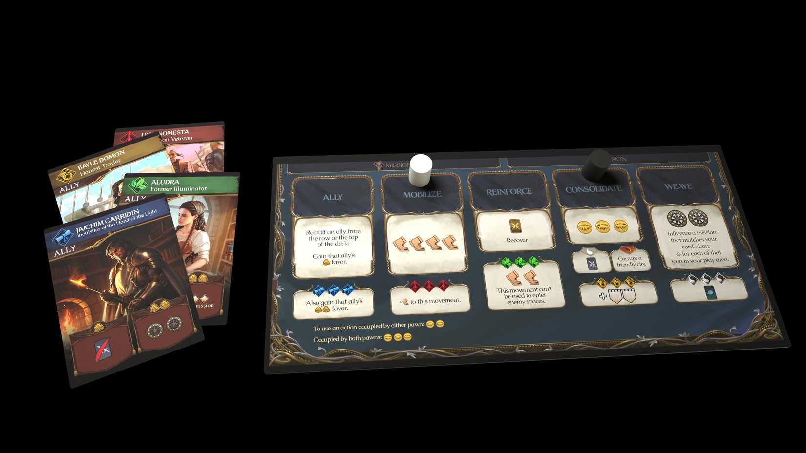 The Wheel of Time books are being adapted into an asymmetric board game