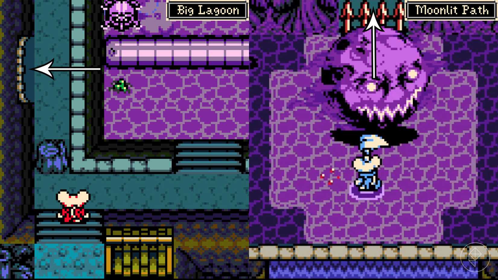 All mirror locations in Mina the Hollower