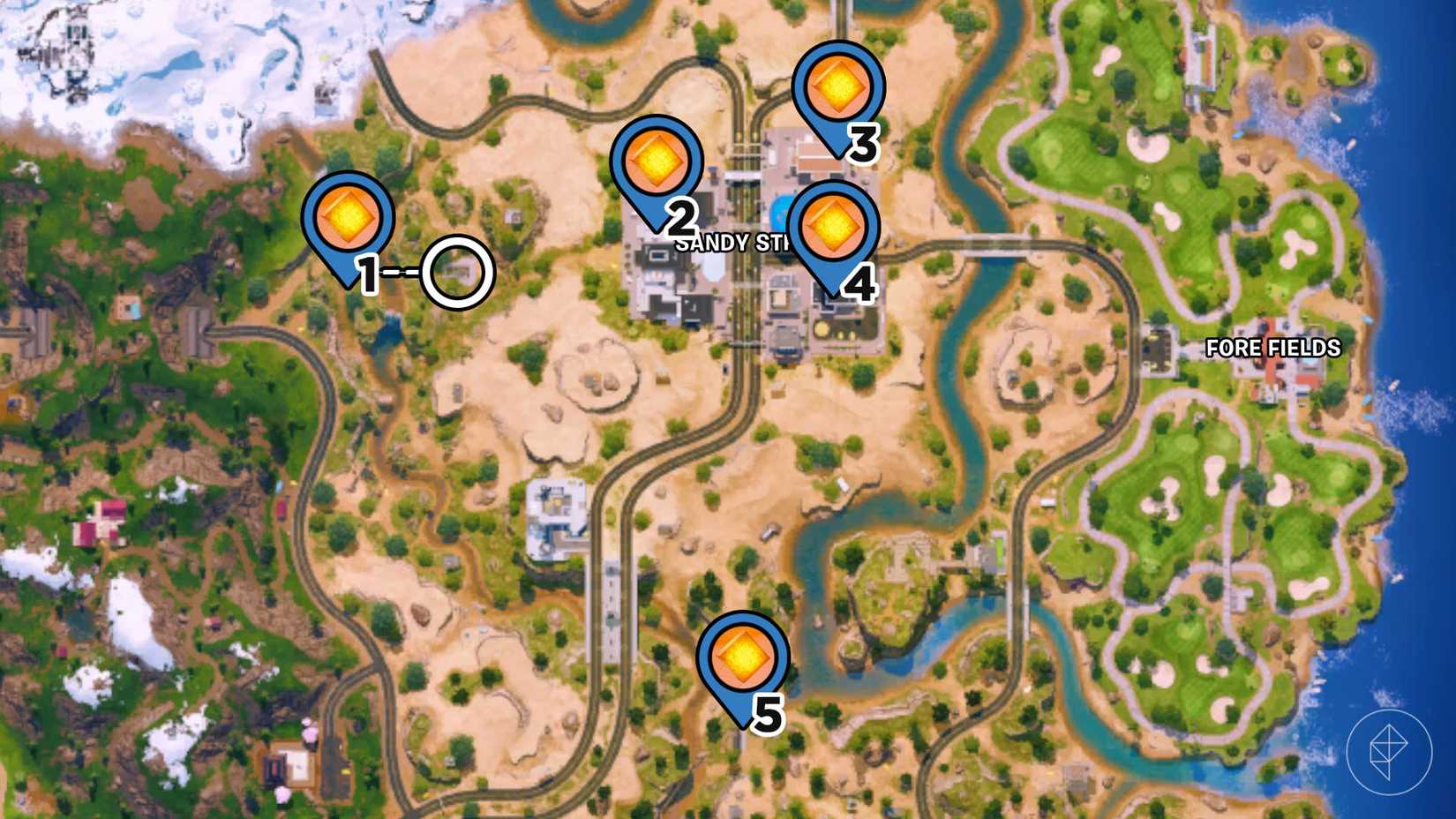All Chaos Cube Locations In Fortnite Chapter 7 Season 2