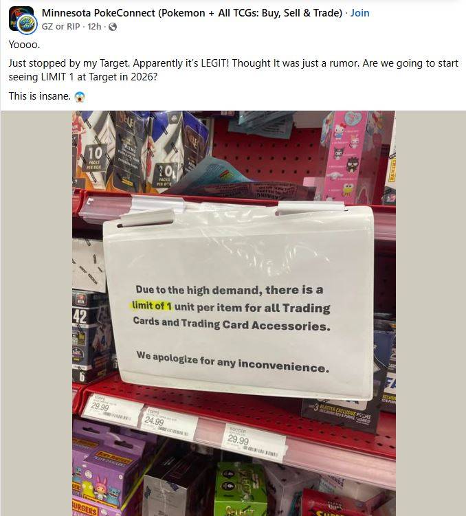 Target policies against Pokémon scalpers quietly roll out at some stores