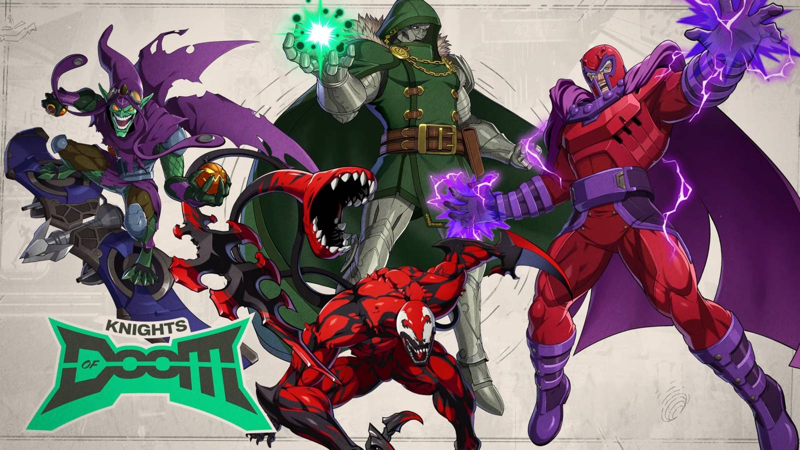 Marvel Tokon: Fighting Souls reveals Magneto, Carnage, and Green Goblin